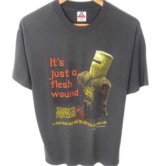 Vintage | Shirts | Vintage Monty Python And The Holy Grail Its Just A ...